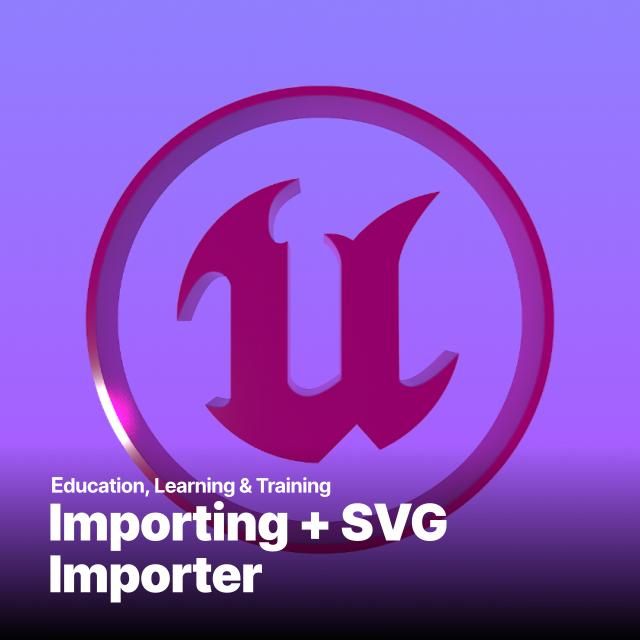Importing + SVG importer | Tutorial