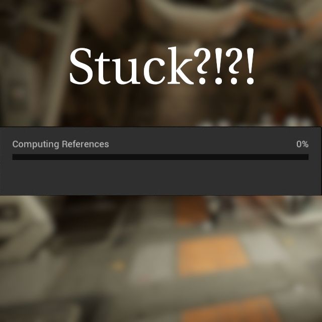 How to fix being stuck on Computing References! | Community tutorial