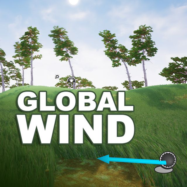 Unreal Engine 5 - Global Wind Controller | Community tutorial
