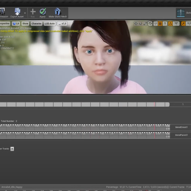 Facial Animation with Animation Curves for Morph Targets or Blendshapes | Community tutorial