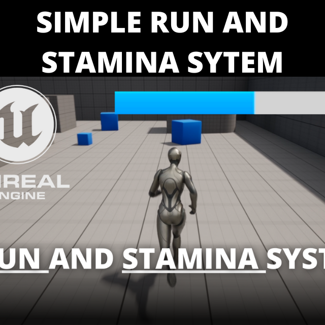 How to Make a Run and Stamina System in Unreal Engine 5 | Community tutorial