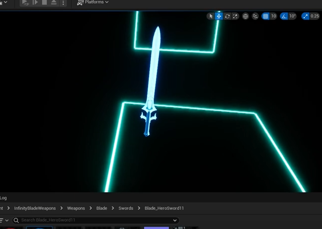 3. Adding Sword with Environment setting | Beat Saber UE 5.4 | Community tutorial