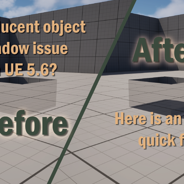 Fix Translucent Shadows in Unreal Engine 5.6 & 5.7 (Mega Lights Fix & Glass Shadow Tutorial ...
