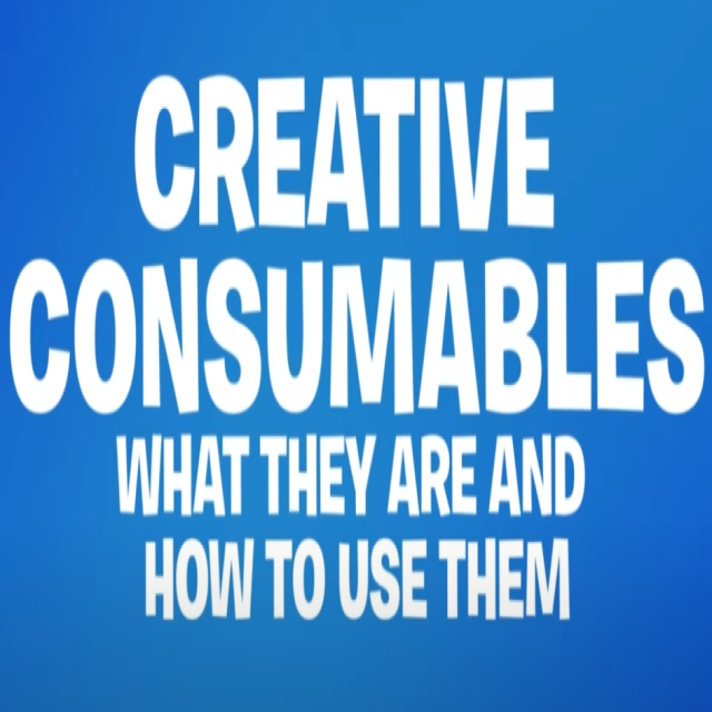 Creative Consumables - What They Are and How To Use Them | Tutorial