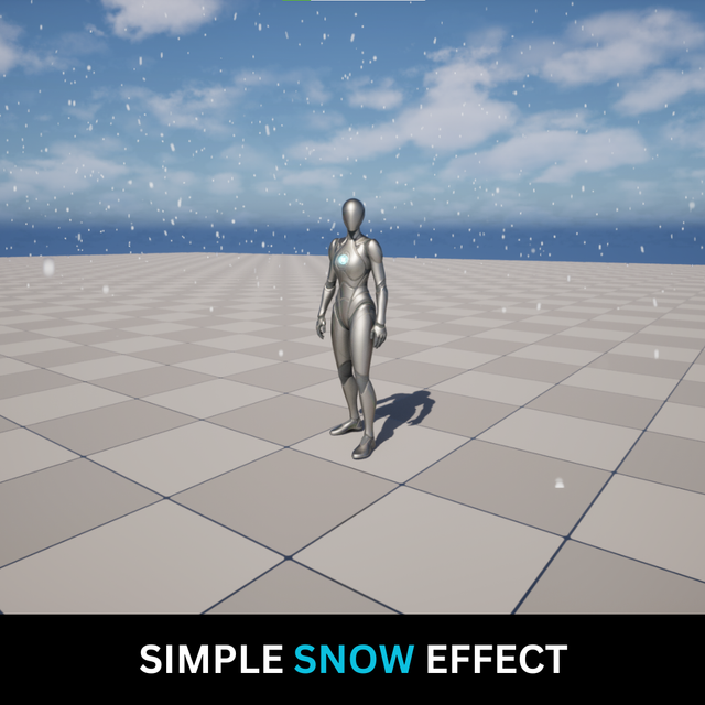 Unreal Engine 5 Snow Effect Tutorial: EASY Niagara Setup | Community tutorial