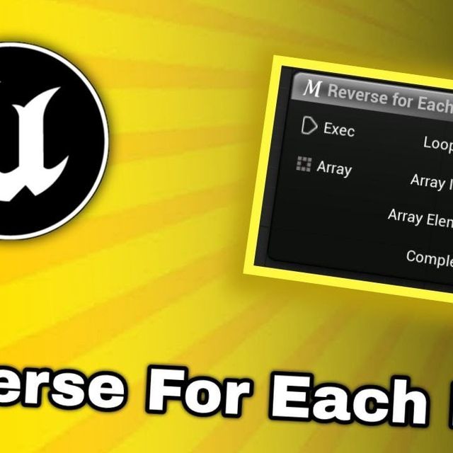 Unreal Engine 5 Reverrse For Each Loop Blueprint Code | Easy Tutorial for Beginners! #tutorial # ...