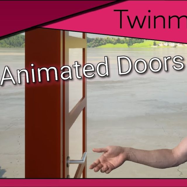 How to Use Animated Doors | Twinmotion | Community tutorial