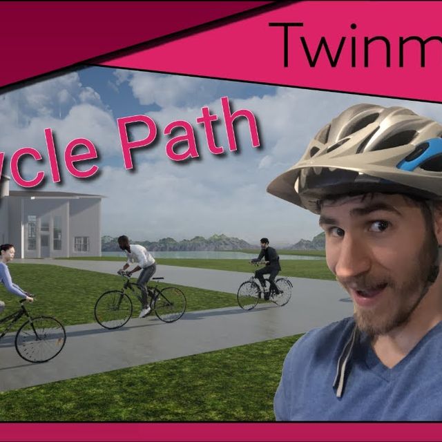 How to use the Bicycle Path | Twinmotion 2020 | Community tutorial