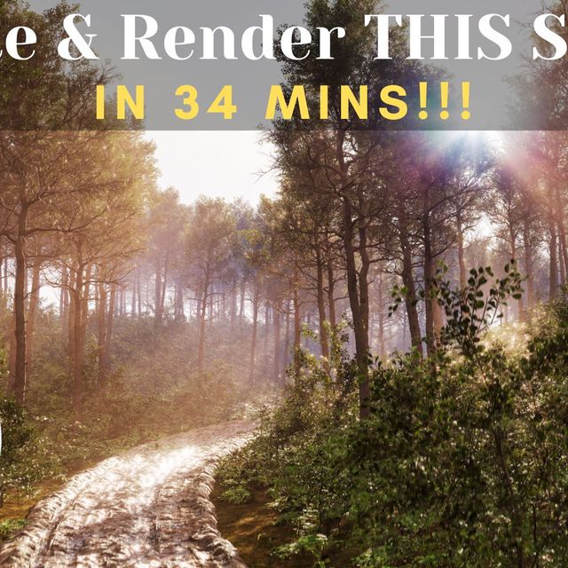 Unreal Engine 5 Tutorial | Create a forest road environment | Community tutorial