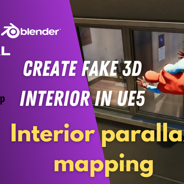 Create fake 3D window Interior in Unreal Engine 5.1 | Community tutorial