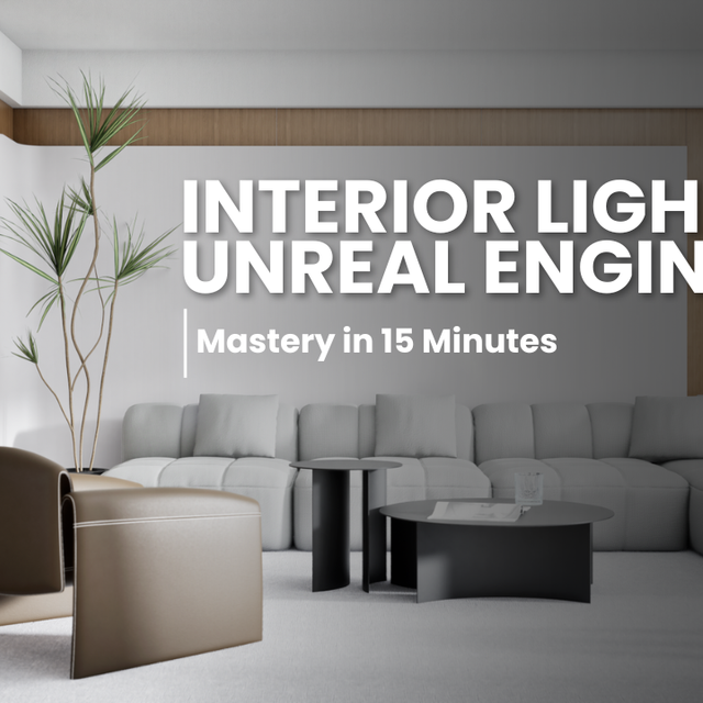 Unreal Engine 5 Beginner Tutorial : Interior Lighting Mastery in 15 ...