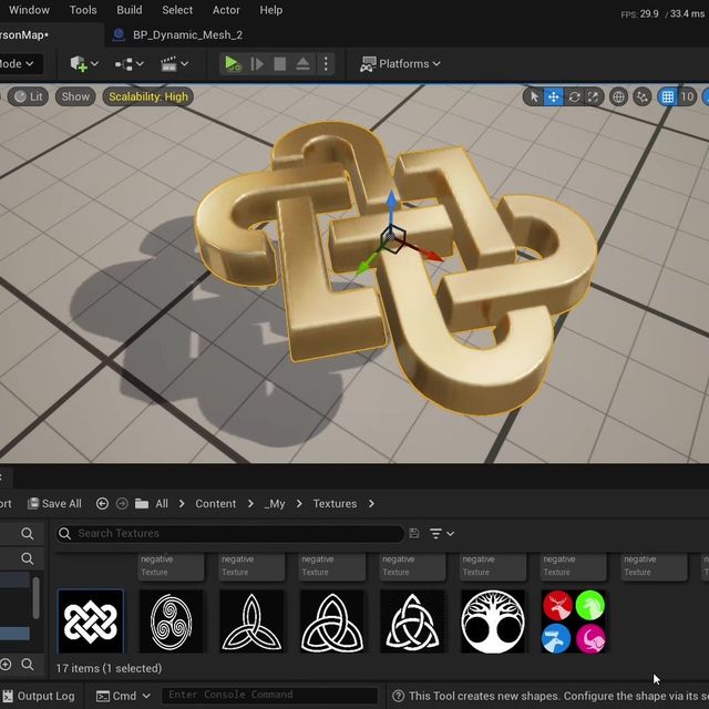 Turn 2D images into 3D meshes automatically inside Unreal Engine 5 with Geometry Tools ...