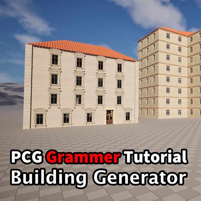 PCG Grammer Tutorial - Procedural Building Generator | Community tutorial