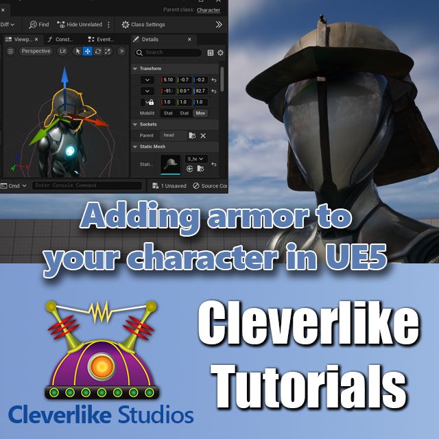 Adding Armor to your Character in Unreal Engine | Community tutorial