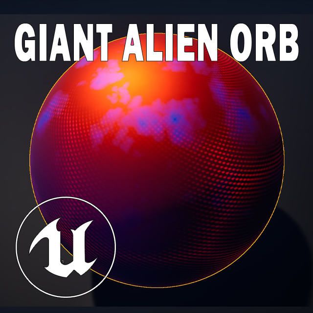 Unreal Engine 5: How to Make a Giant Alien Orb Material (Step by Step ...