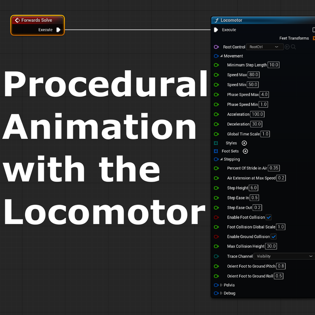 Procedural Animation with a Locomotor | Tutorial