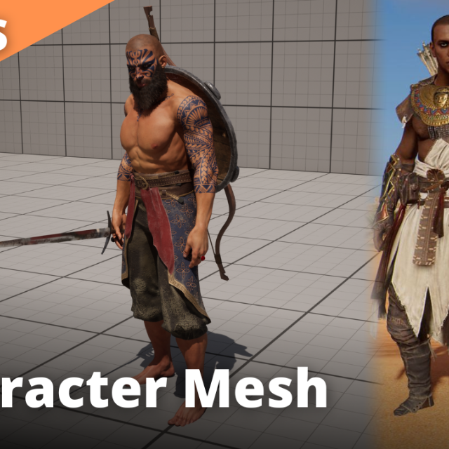 Unreal Engine 5 RPG Tutorial Series - #79: Character Mesh | Community tutorial