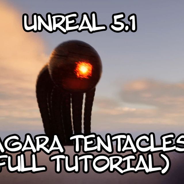 Tentacle dynamics using Niagara | Community tutorial