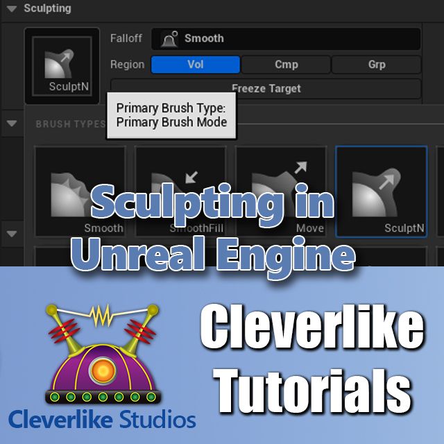 How to use the Modeling Tools in UE5: Sculpting | Community tutorial