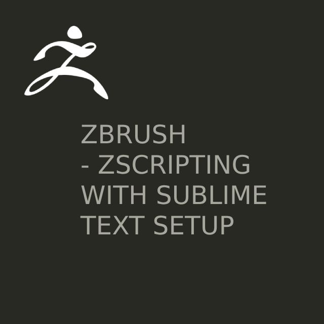 Zbrush Zscripting - My Setup | Community tutorial