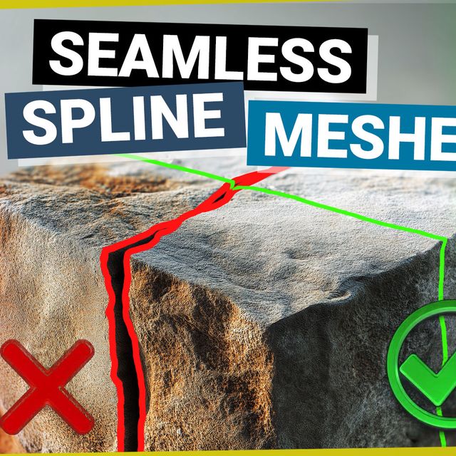FIX Spline Meshes with UE modeling tools | Community tutorial