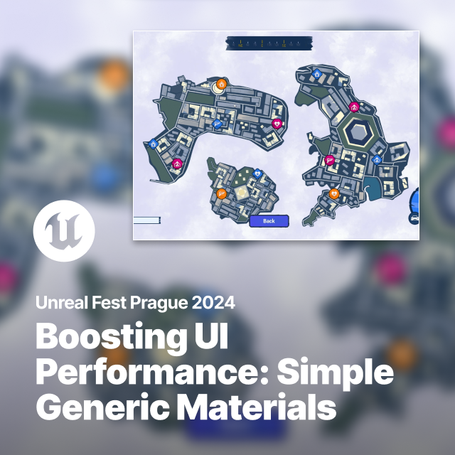 Using Simple Generic Materials to Improve UI Performance | Unreal Fest 2024 | Talks and demos