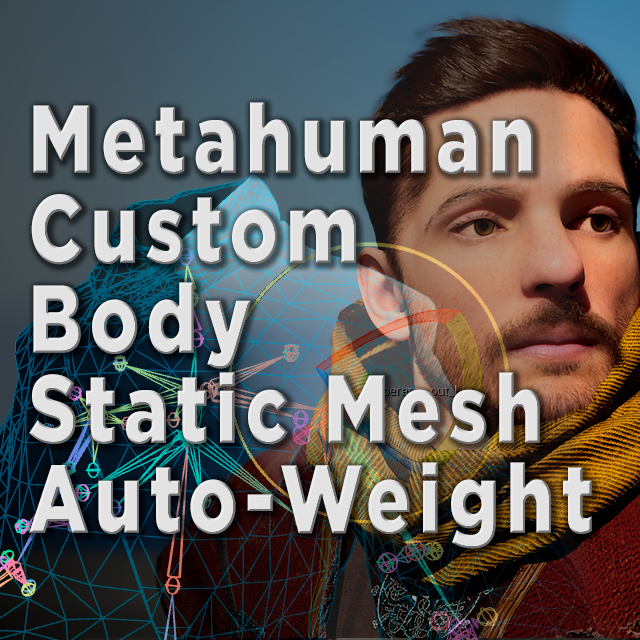 Metahuman Customization 3/4 with a Static Mesh | Community tutorial