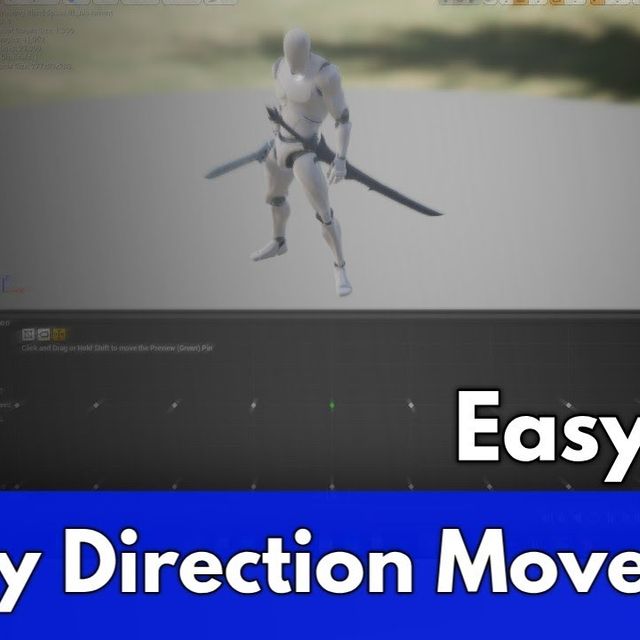 Unreal Engine 2025 | 8 Way Direction Movement | Simple Way To Setup #unrealengine #ue4 #ue5 # ...