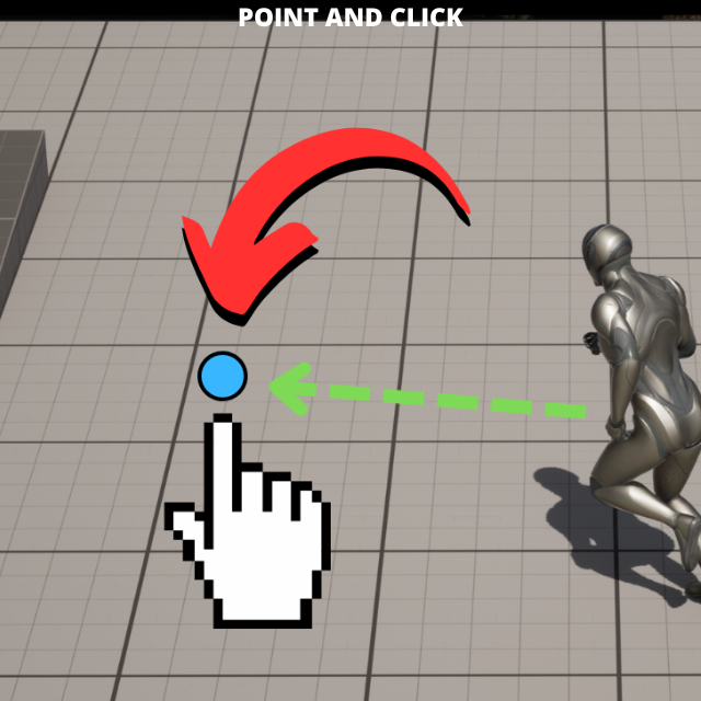 How to Make the Point & Click Mechanic to Move Your Player in Unreal Engine 5 | Community tutorial