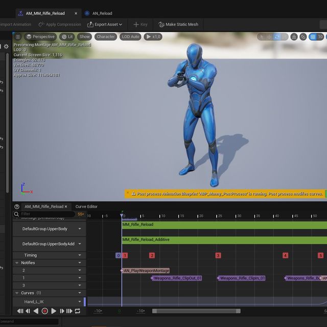 Keep Curve value while Blending In/Out from an Animation Montage ...