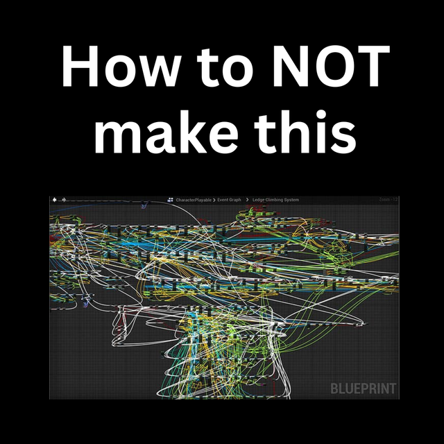 Avoiding Spaghetti Code UE5 Blueprints | Community tutorial