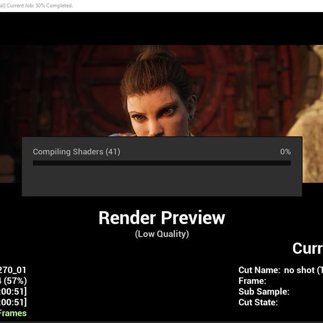 How to fix constant shader compiling when rendering with Movie Render Queue in Unreal Engine ...
