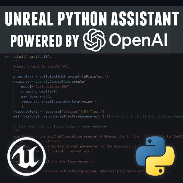 Unreal Python Assistant | Community tutorial