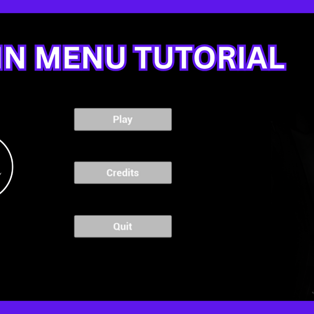 How To Create A Main Menu in Unreal Engine 5 | Community tutorial