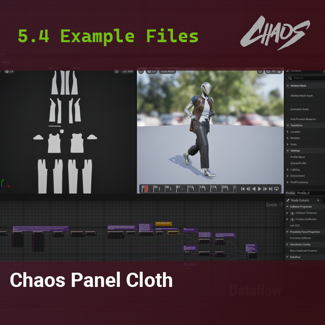 Panel Cloth Example Files (5.4) | Tutorial