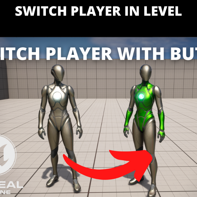 How to Swap Character when pressing a Button in Unreal Engine 5 | Community tutorial