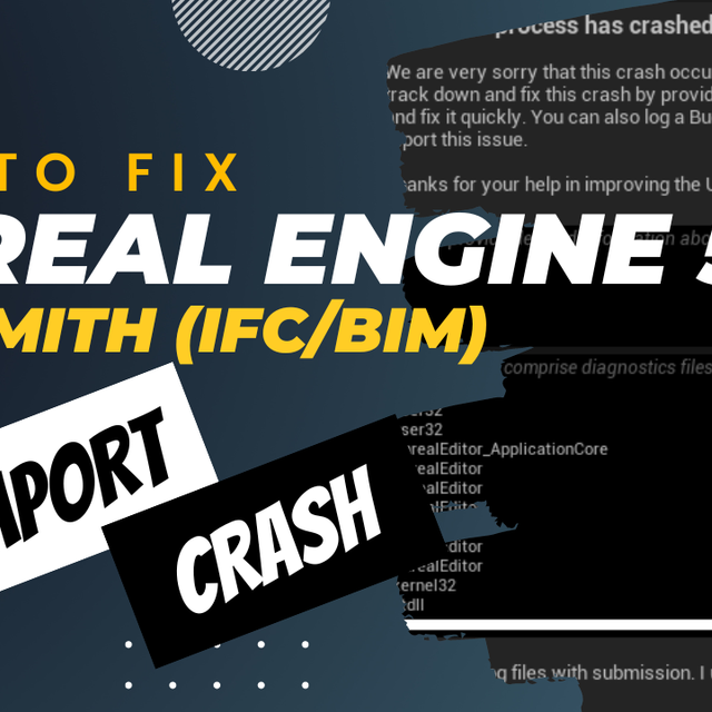 How to fix Unreal Engine Datasmith import Crash | Community tutorial