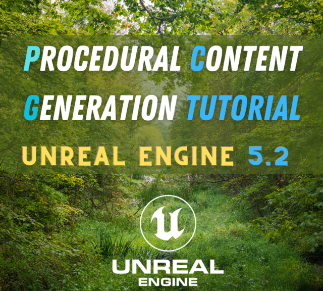 Procedurally generate simple forest scene in UE 5.2 | Community tutorial