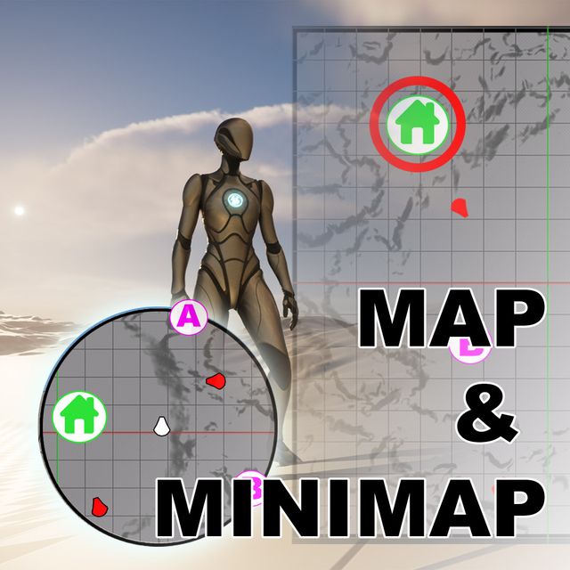 Unreal Engine 5 - Complete Map and Mini-map Tutorial Series | Community tutorial