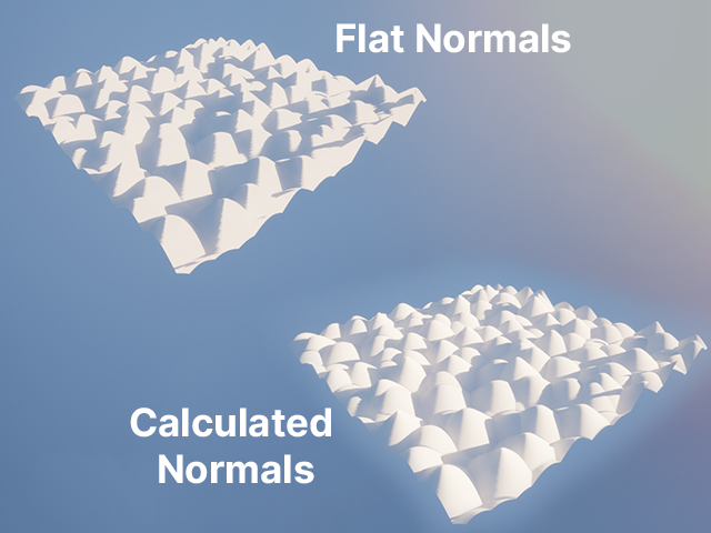 Calculating Normals for Nanite Displacement