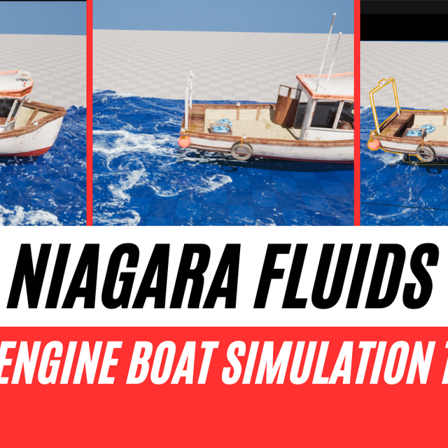 Liquid Simulation in Unreal Engine 5 I Boat Simulation Tutorial I Niagara Fluids | Community ...