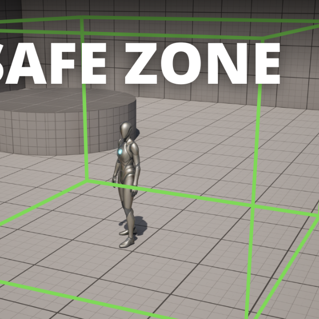 How to Make a Safe Zone in Unreal Engine 5 | Community tutorial