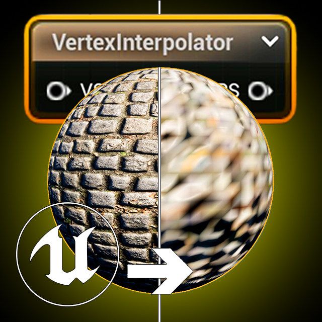 Vertex Interpolator Node EXPLAINED! Unreal Engine Materials | Community tutorial