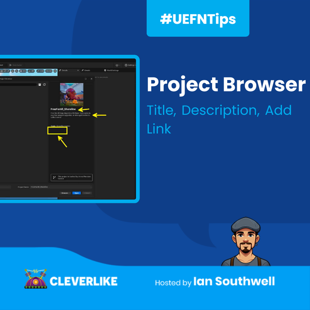 Project Browser - Title Description Add Link | Community tutorial