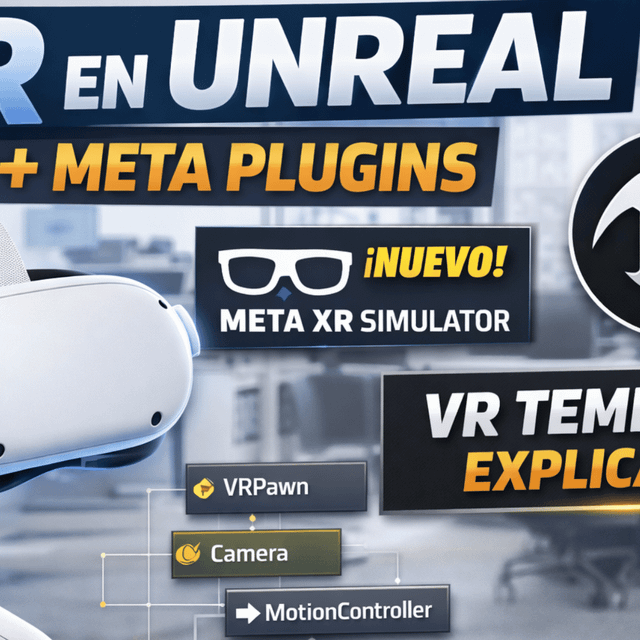 VR en Unreal Engine + Meta desde cero: Meta XR Simulator (29/01/2026 ...