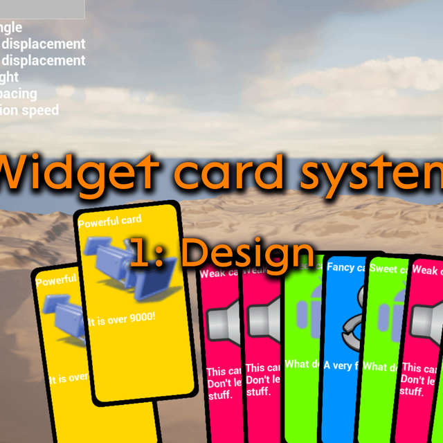 Card widget system part 1 - Design | Community tutorial