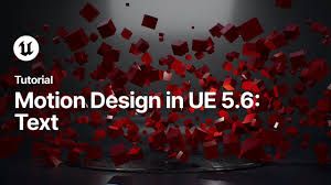 Motion Design in Unreal Engine | Community tutorial