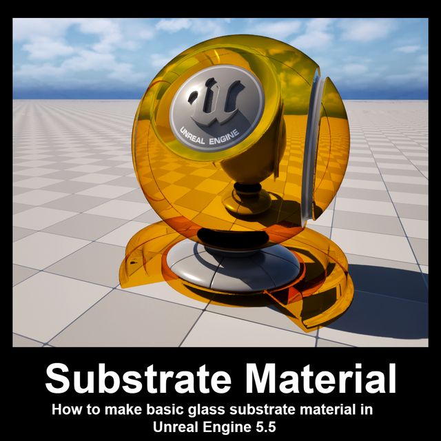 Substrate Material - How to make basic glass substrate material in ...