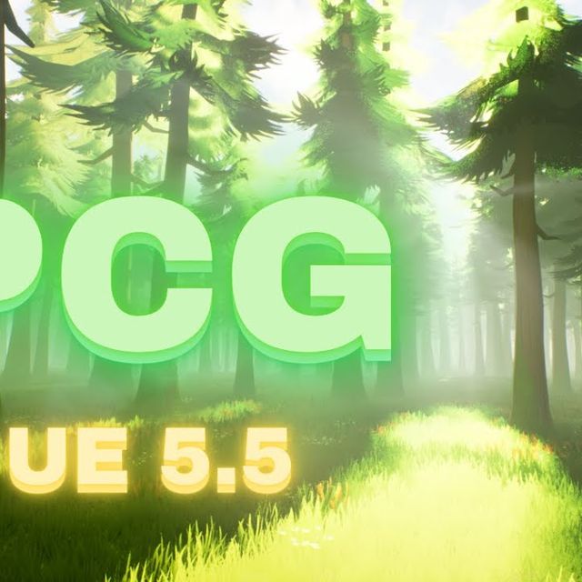Unreal Engine 5.5: Introduction to PCG | Beginner's Guide + Environment Timelapse in UE ...