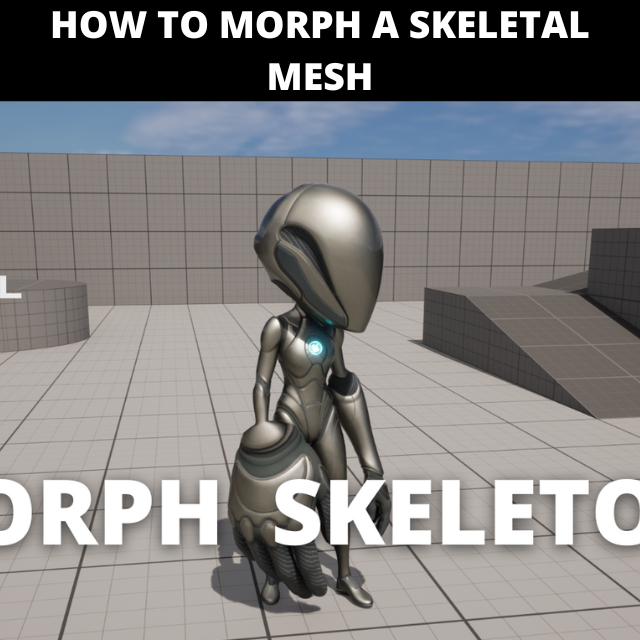 How to Morph a Skeletal Mesh in Unreal Engine 5 | Community tutorial